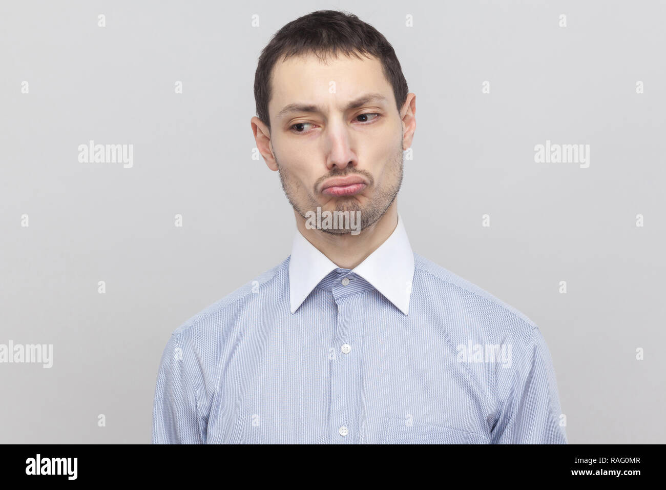 Annoyed pout hi-res stock photography and images - Alamy