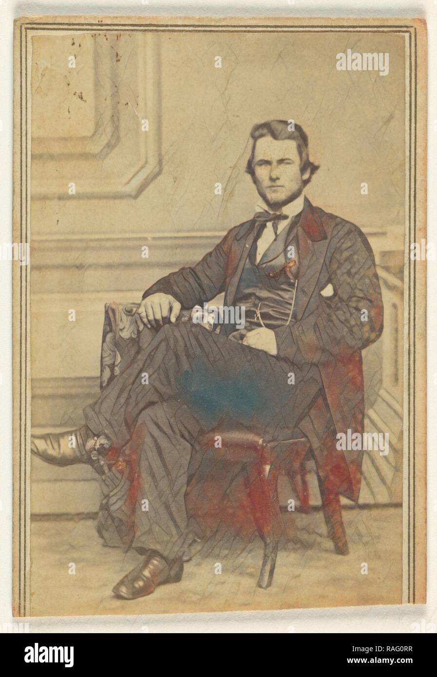 Portrait of a Seated Man with Chin Beard, Jacob Byerly and John Davis ...