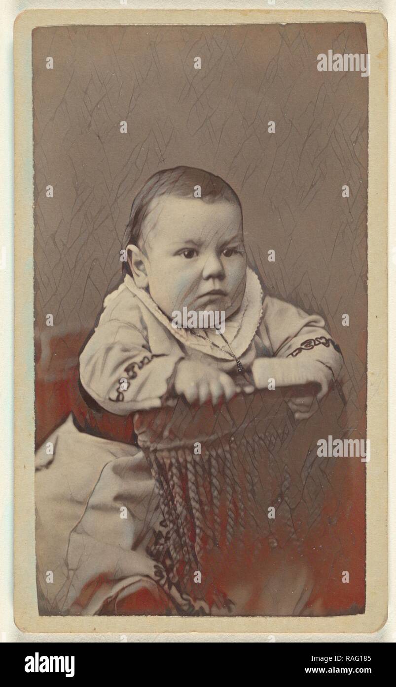 Baby posed in chair, Alexander Hesler (American, born Canada, 1823 ...