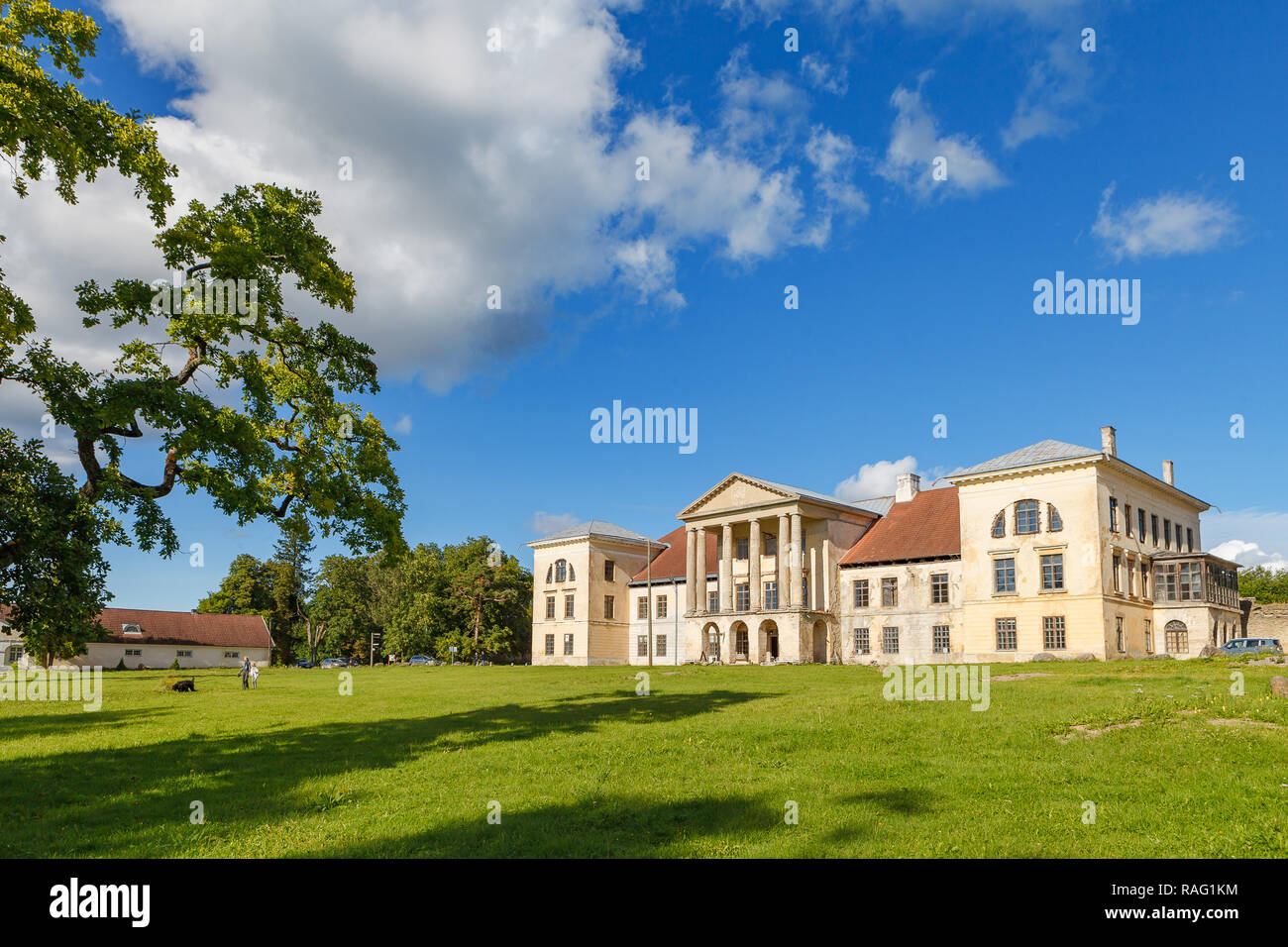 Kolga Manor at summer. It's located in northern Estonia, in Lahemaa ...