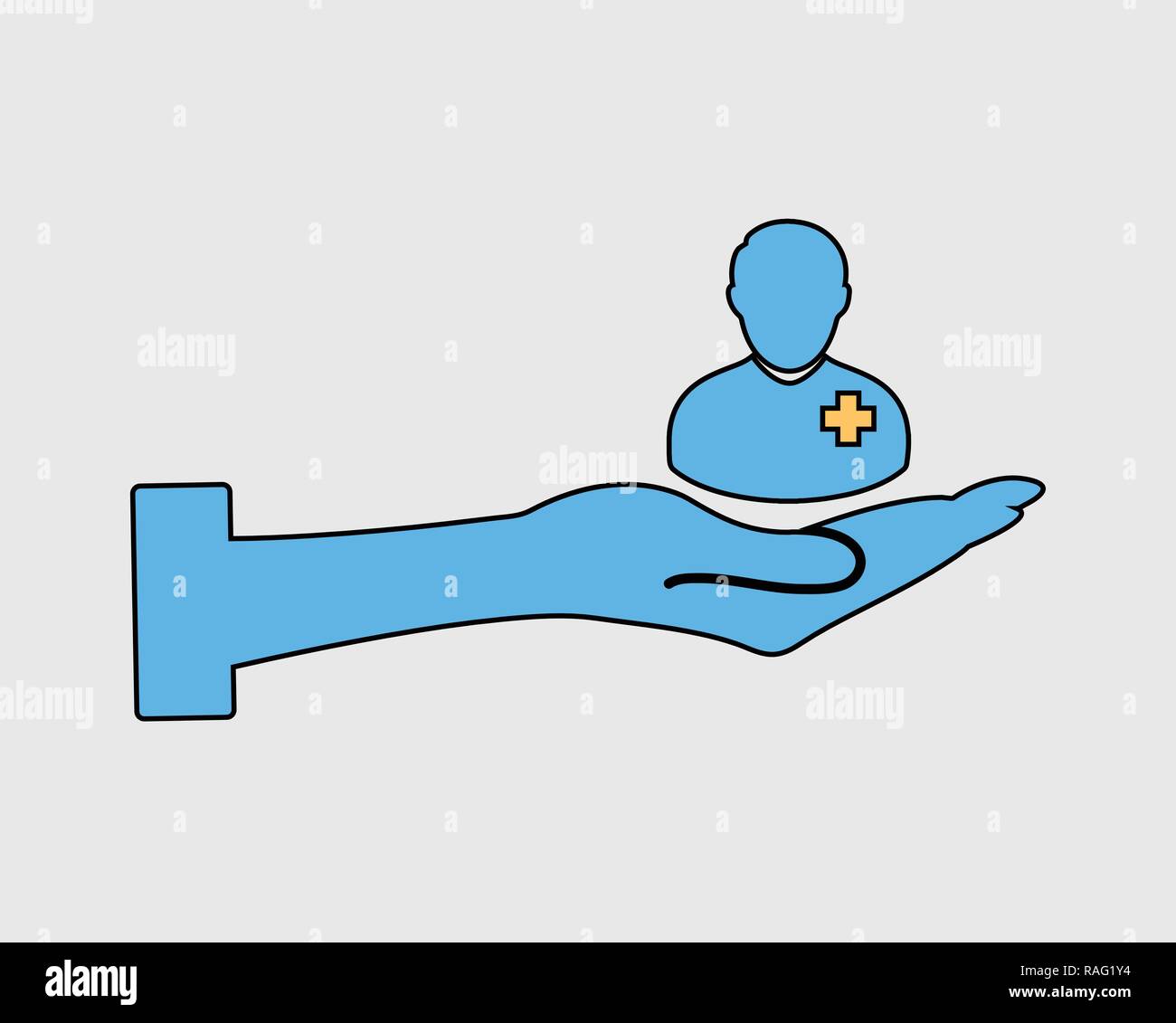 Ageing couple Stock Vector Images - Alamy