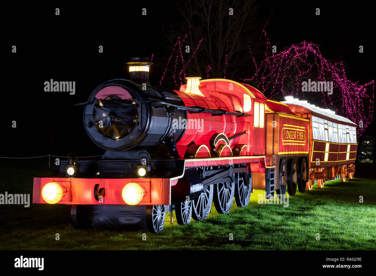 The annual Festival of Light is held at the Longleat Estate in ...
