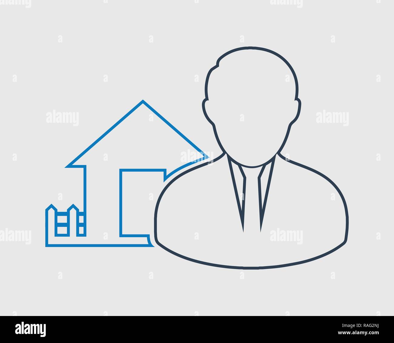 Architecture broker Stock Vector Images - Alamy