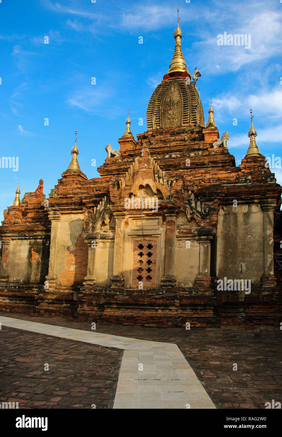 Dhamma Ya Zi Ka Pagoda, Bagan,Myanmar (Burma Stock Photo - Alamy