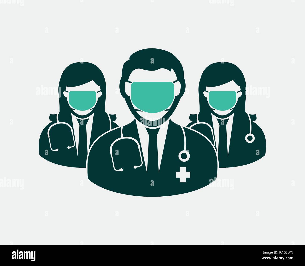 Surgeon team Stock Vector Images - Alamy