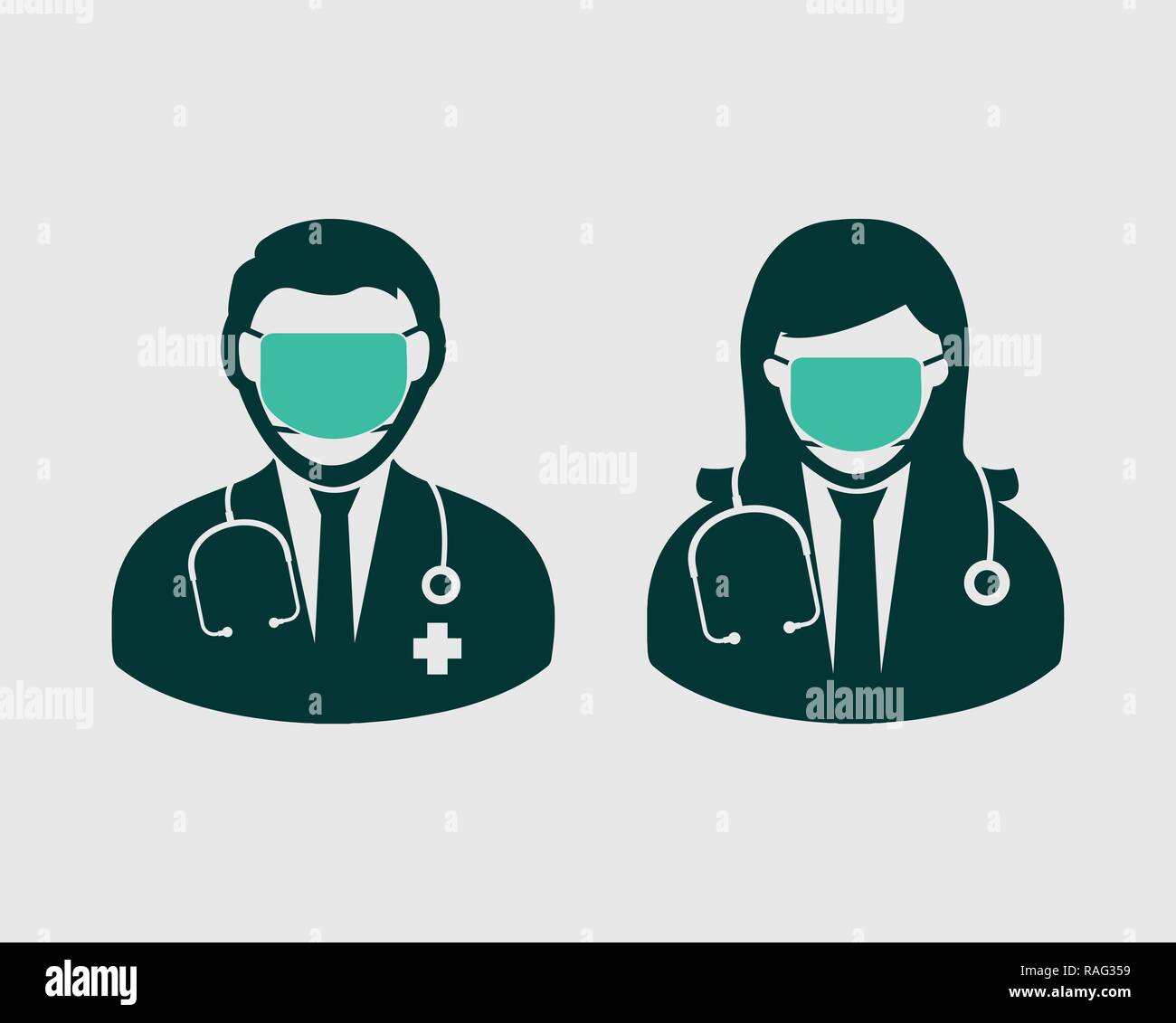 Male and female symbol hospital Stock Vector Images - Alamy