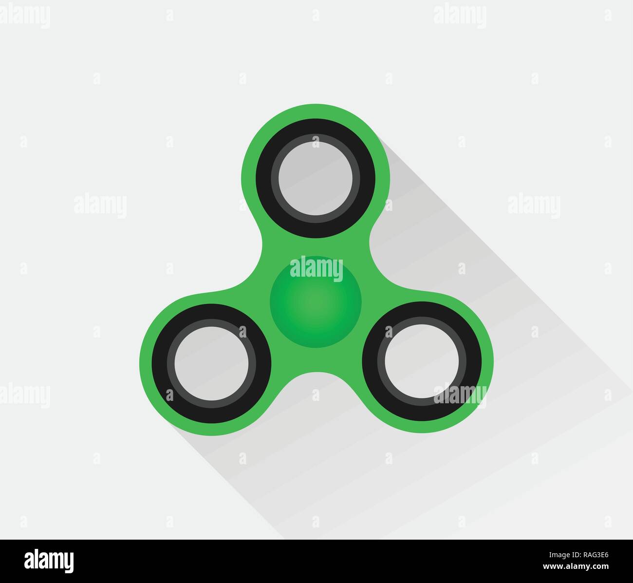 Colorful Hand spinner flat vector illustration Stock Vector Image & Art ...