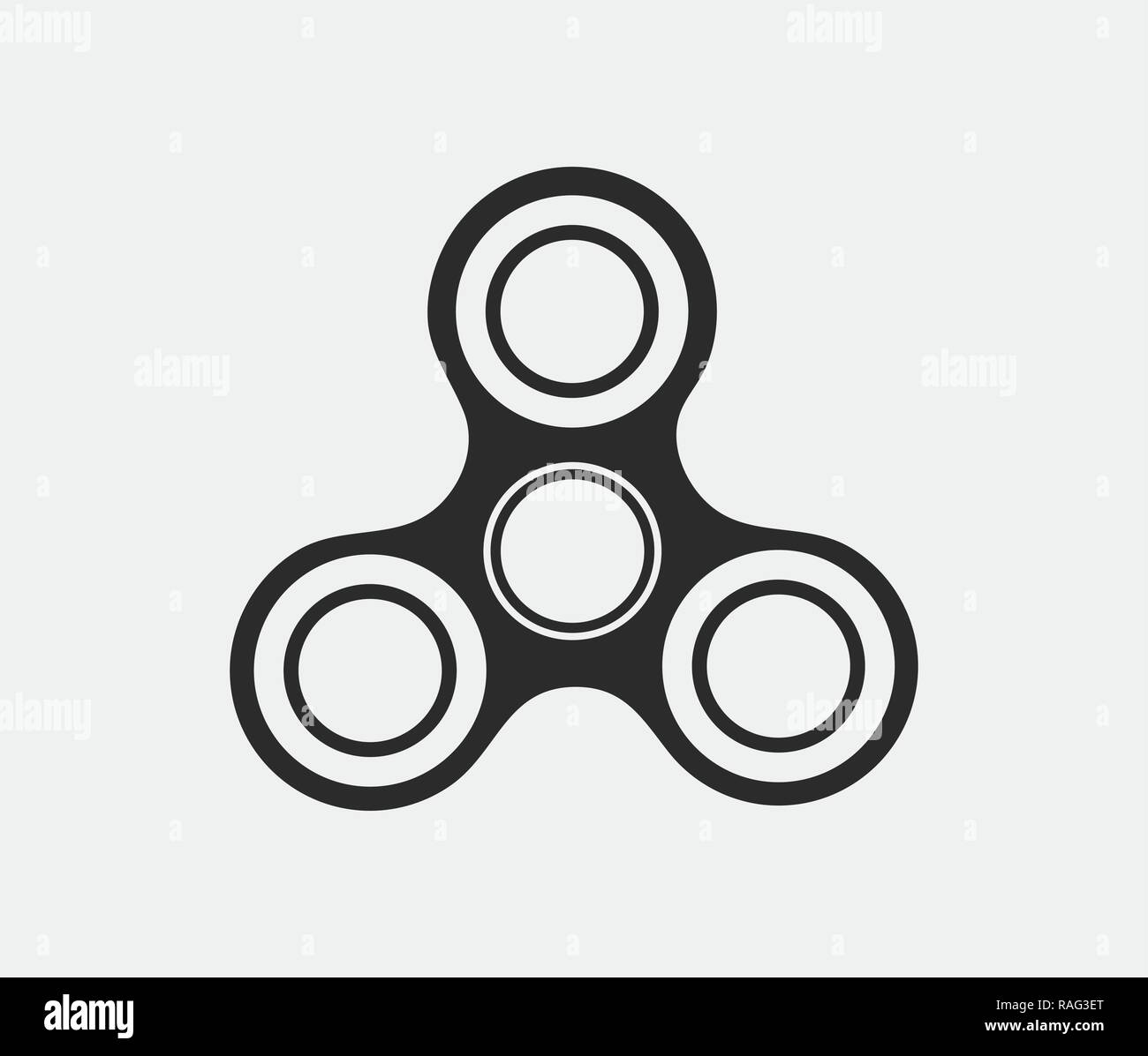 Hand spinner Stock Vector Images - Alamy