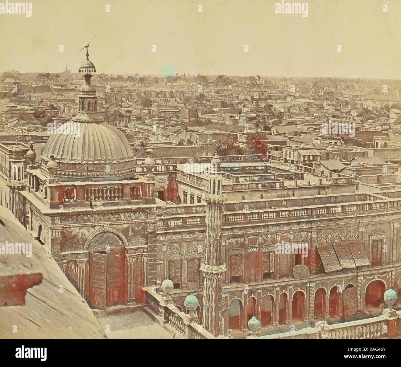 Panorama of Lucknow: View of Devastation Wrought by Lucknow Massacre ...