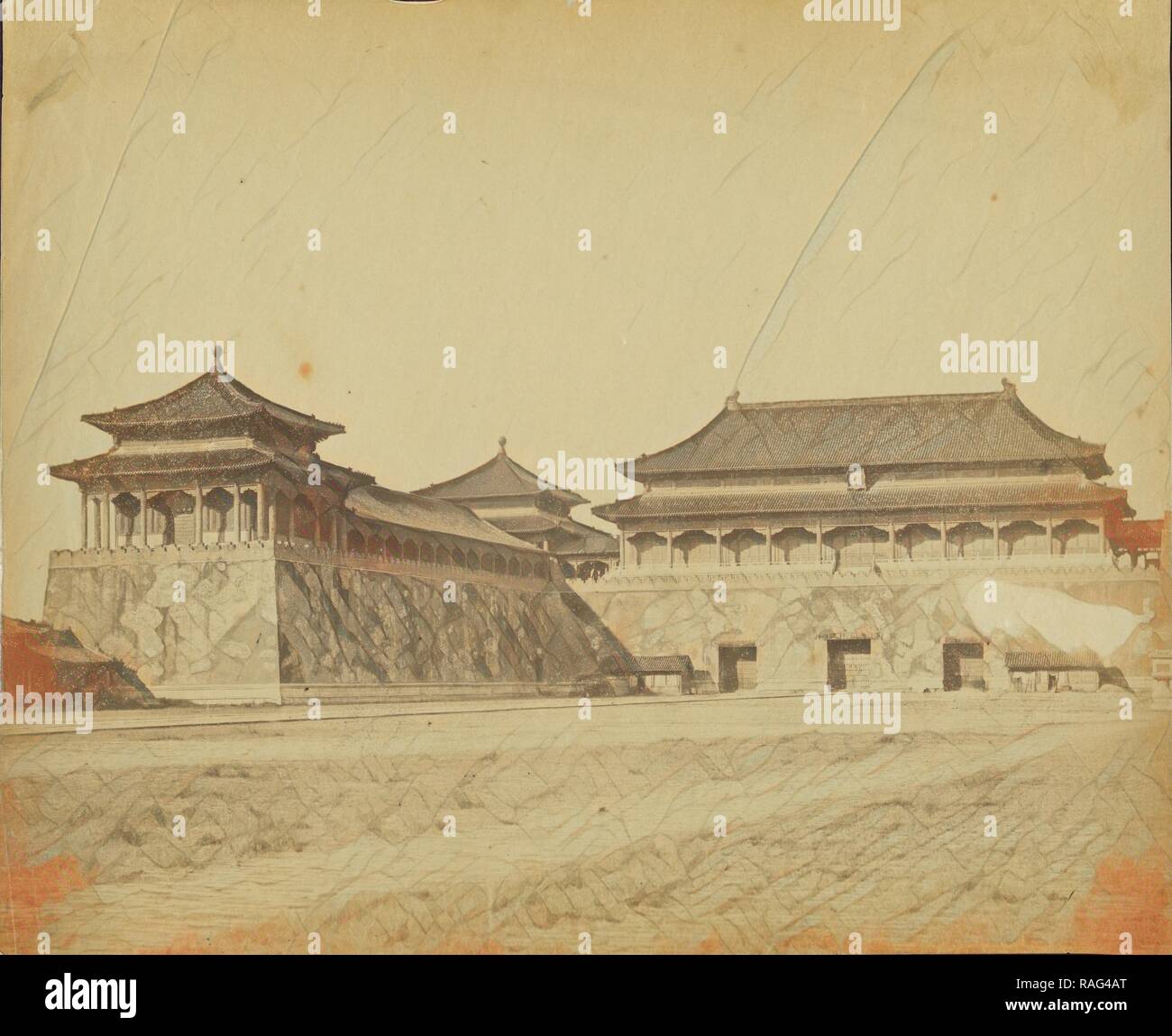 The Emperor's Winter Palace, Peking, Felice Beato (English, born Italy ...