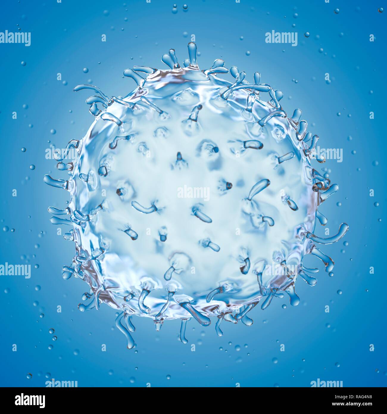 Illustration of a stem cell Stock Photo - Alamy
