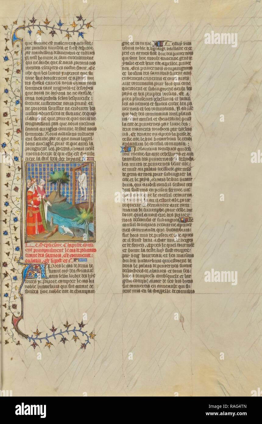 Polycrates Hanged, Boucicaut Master Illuminator (French, active about ...