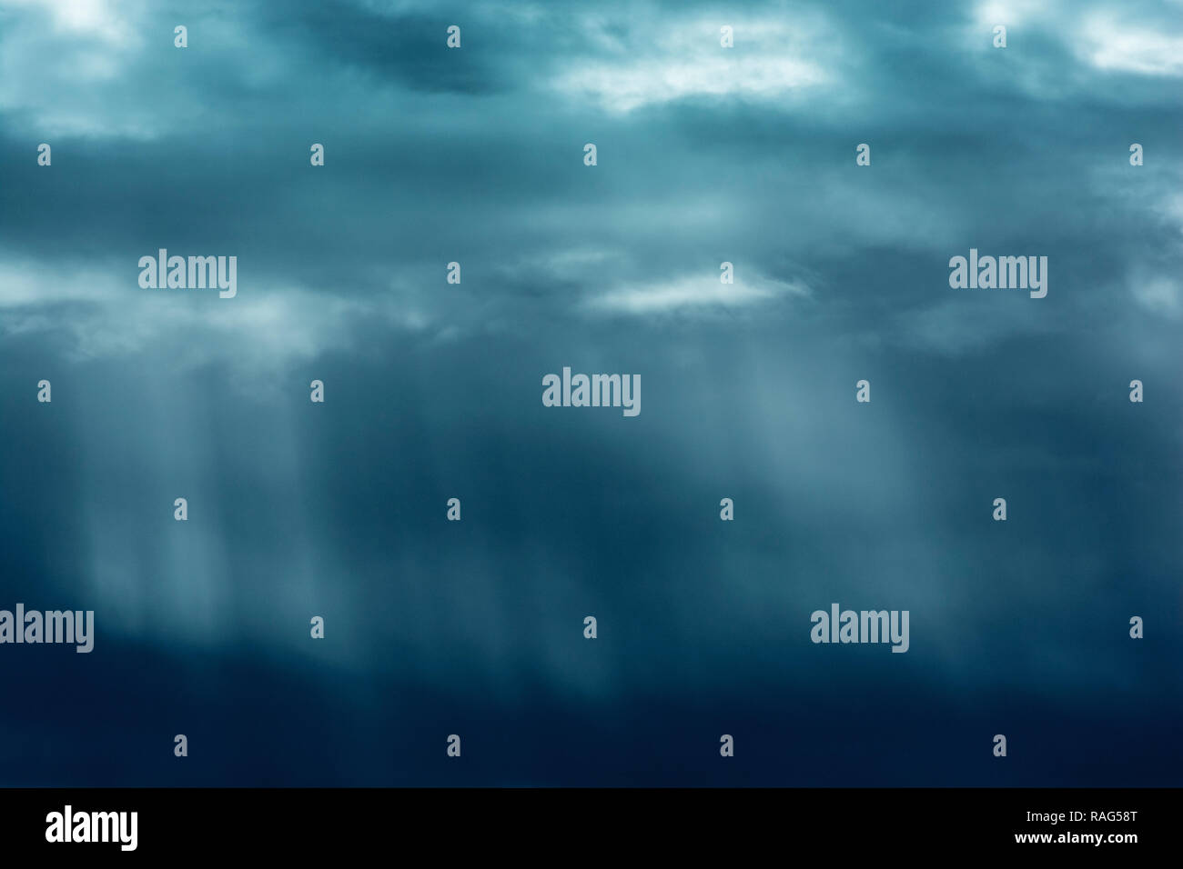 Stylised brooding and dark cloud formations (CT digitally altered to ...