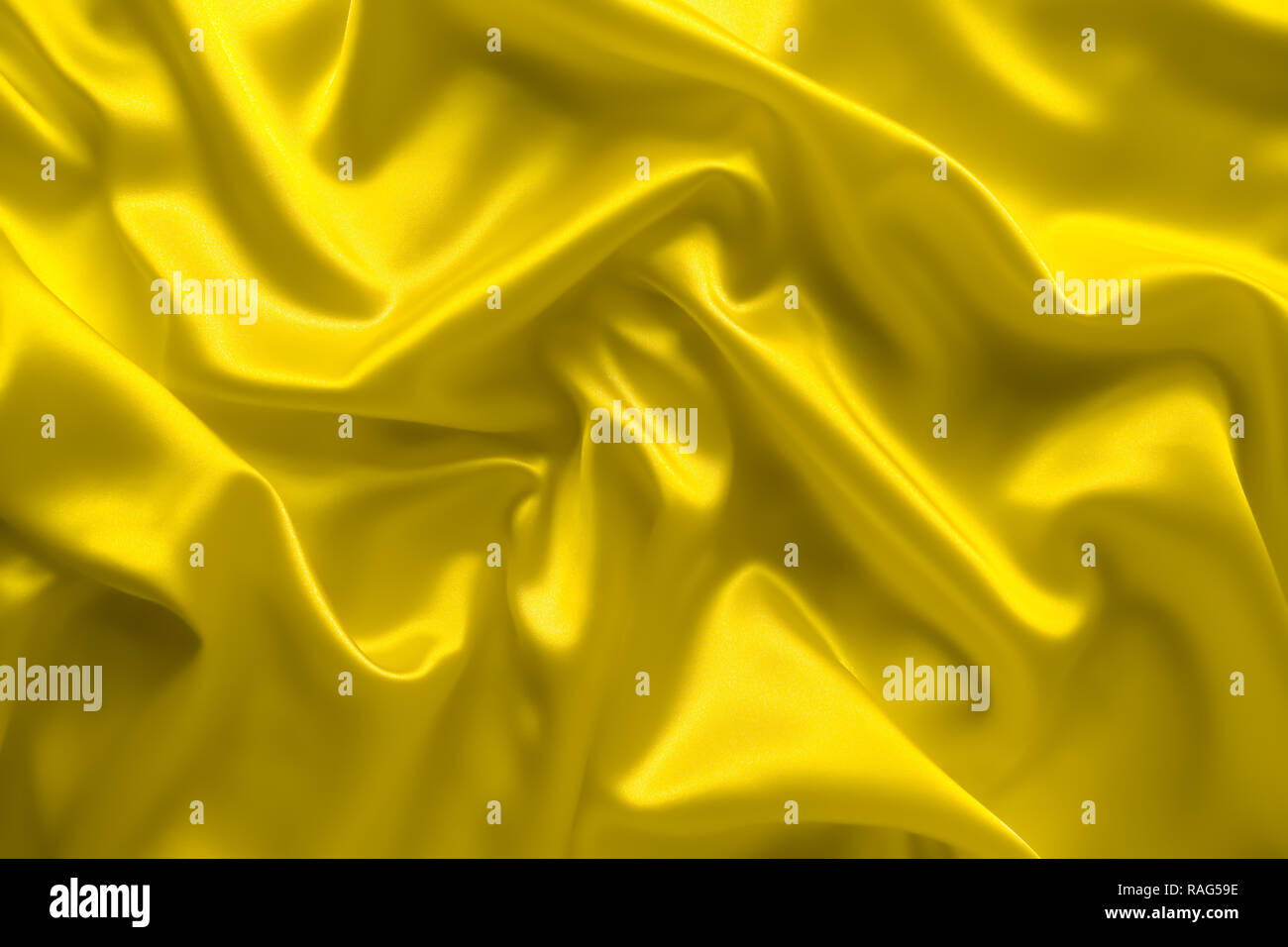 Smooth elegant yellow silver silk or satin luxury cloth fabric texture ...