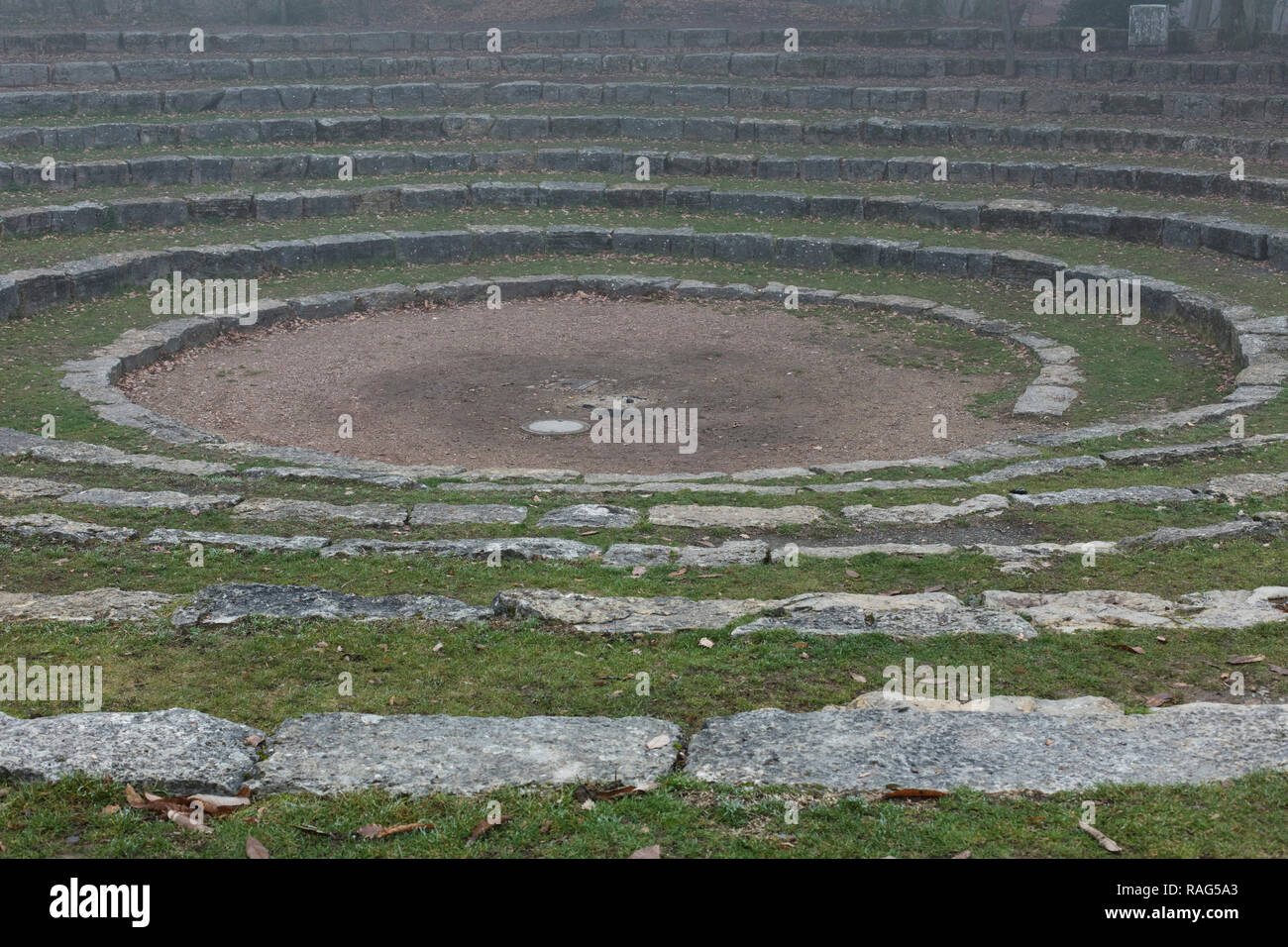 Spiral pattern stone hi-res stock photography and images - Alamy