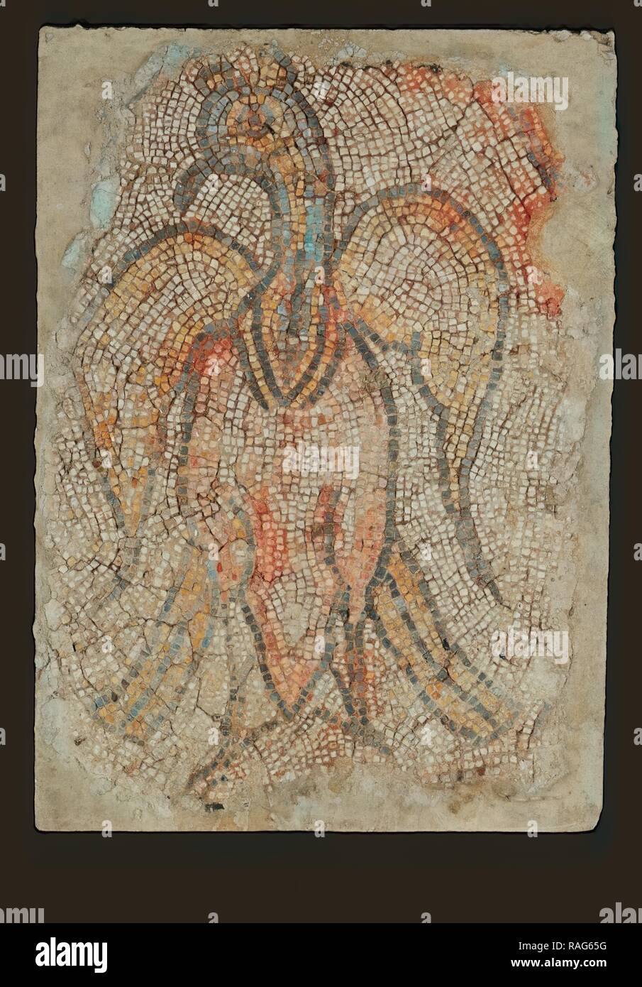 Mosaic Fragment with Bird, Syria, 5th - 6th century, Mosaic, 81.3 × 57. ...