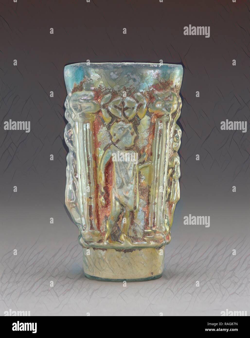 Beaker with Mythological Figures, Eastern Mediterranean, third quarter ...