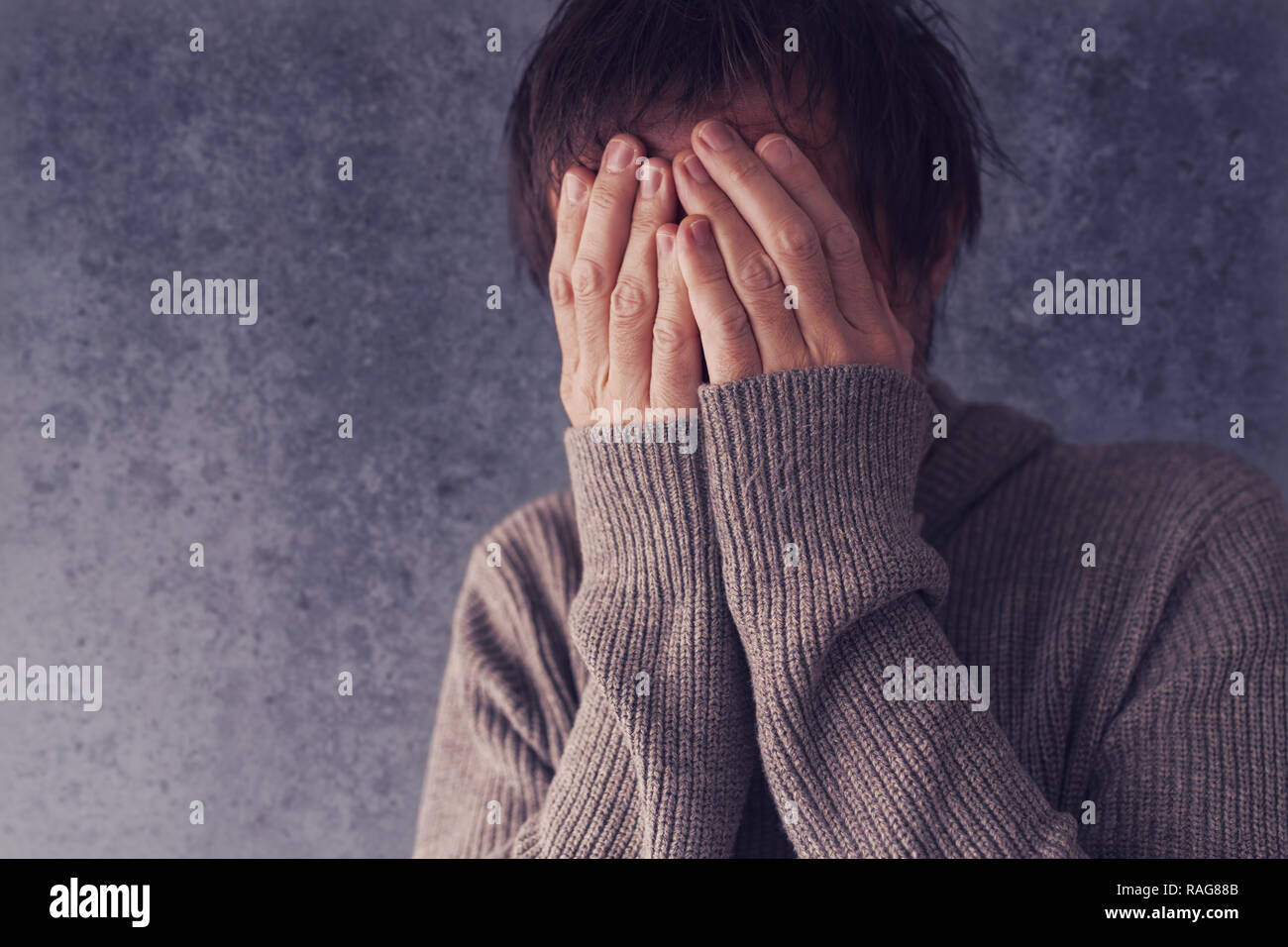 Distraught hi-res stock photography and images - Alamy