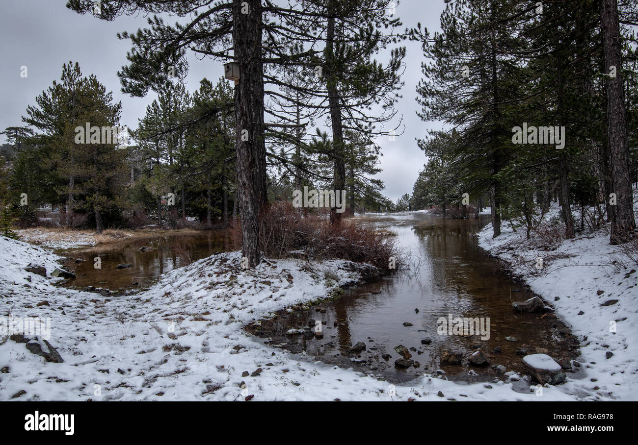 Weather troodos mountains hi-res stock photography and images - Alamy