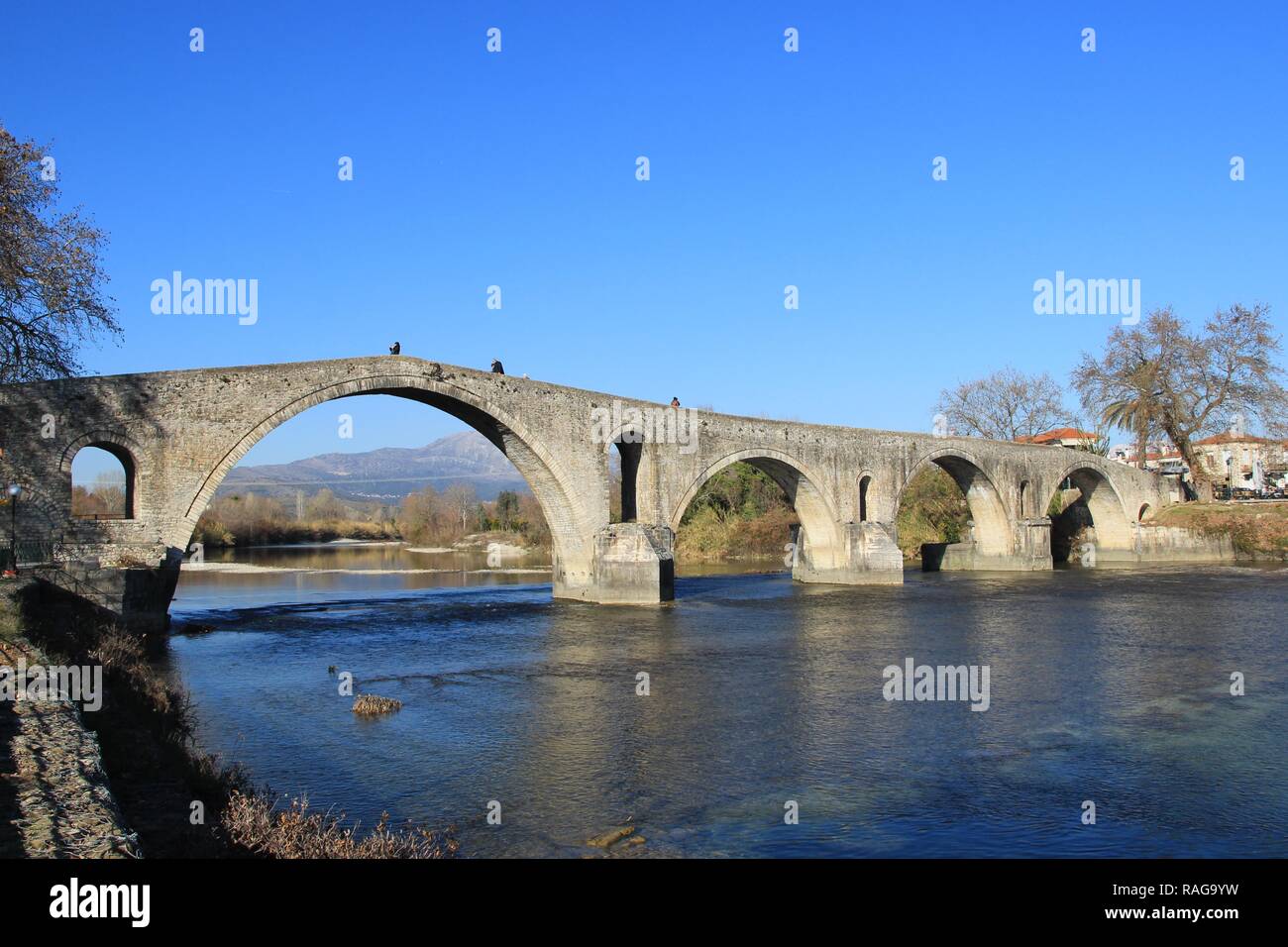 Epirus bridge hi-res stock photography and images - Alamy