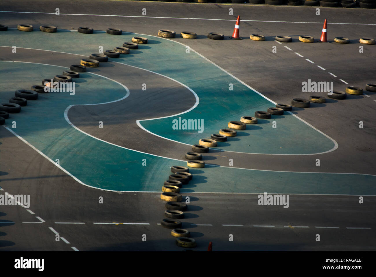 Driving test cone hi-res stock photography and images - Alamy