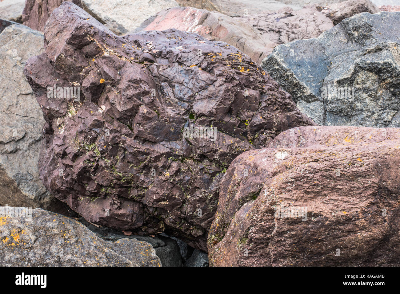Rock pile lichen hi-res stock photography and images - Alamy