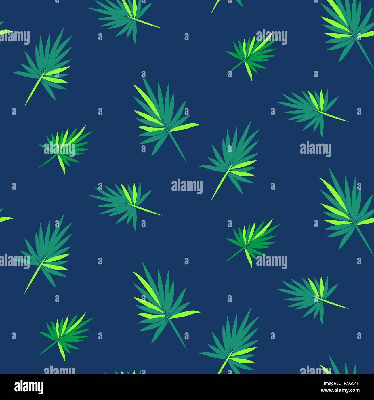 Palm Tree Illustration Fabric Tile Stock Vector Images - Alamy