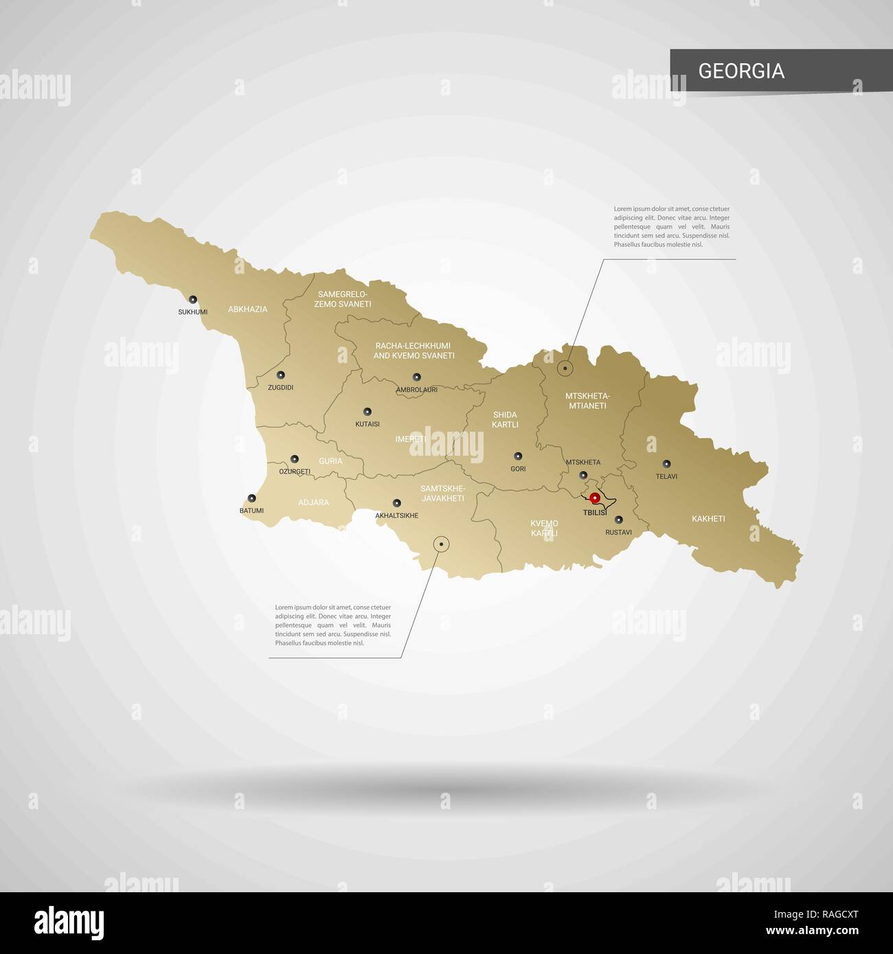 Georgia Gold Deposit Maps