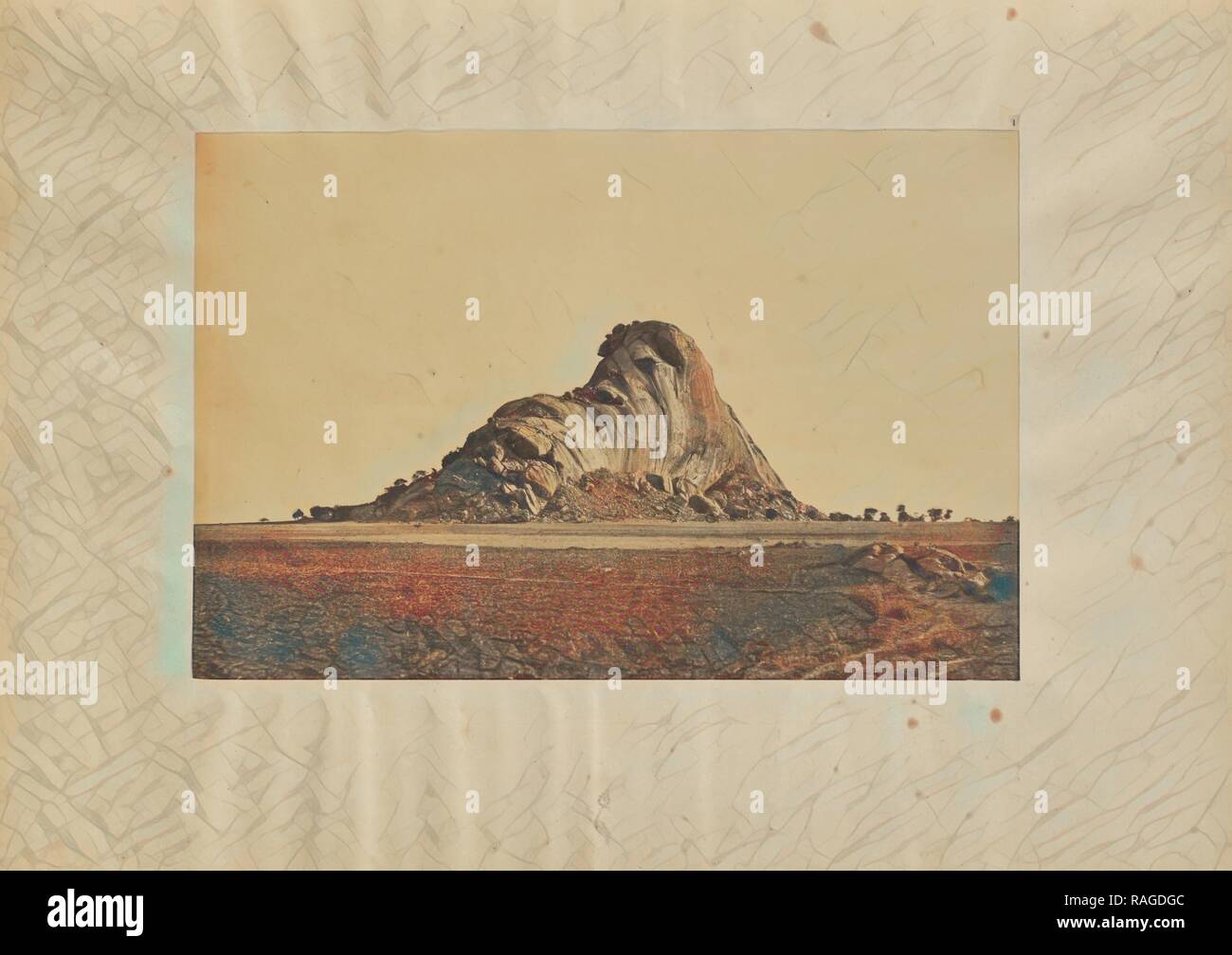 Between Chittumputty and Teramboor. Elephant Rock End View, Capt ...