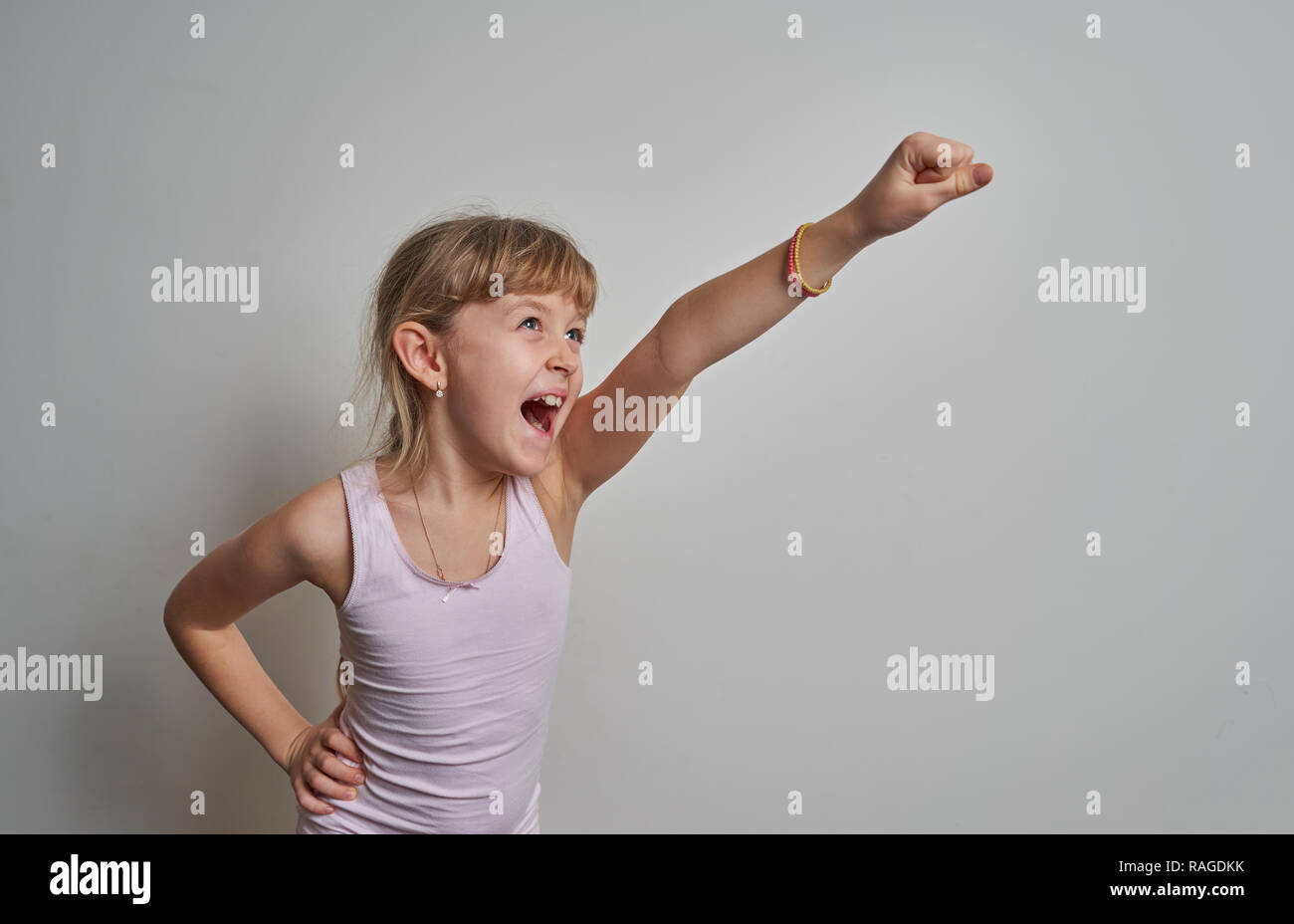 Superman pose hi-res stock photography and images - Alamy