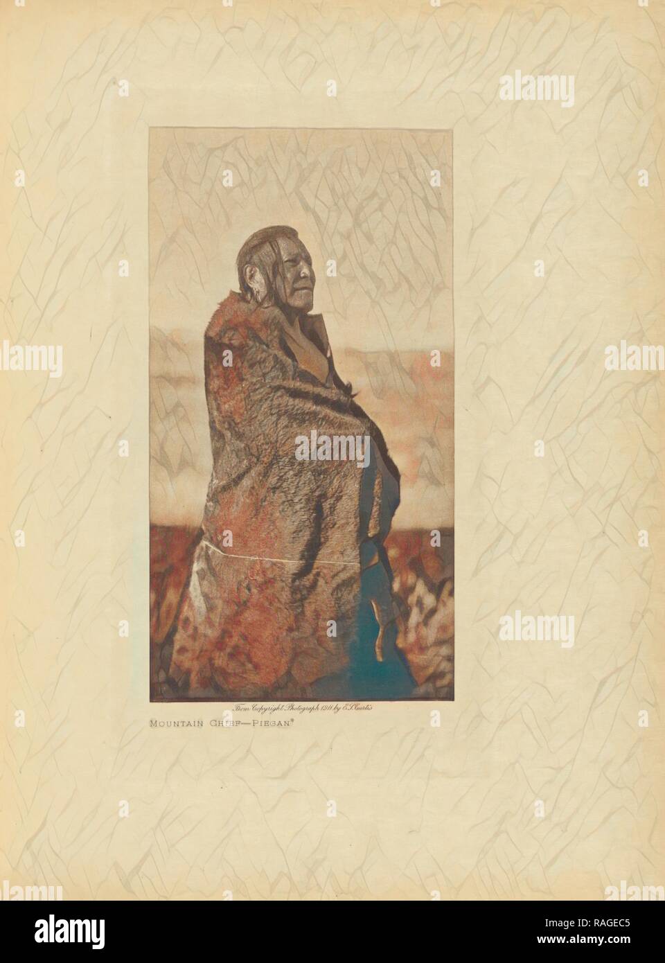 Mountain Chief - Piegan, Edward S. Curtis (American, 1868 - 1952 ...