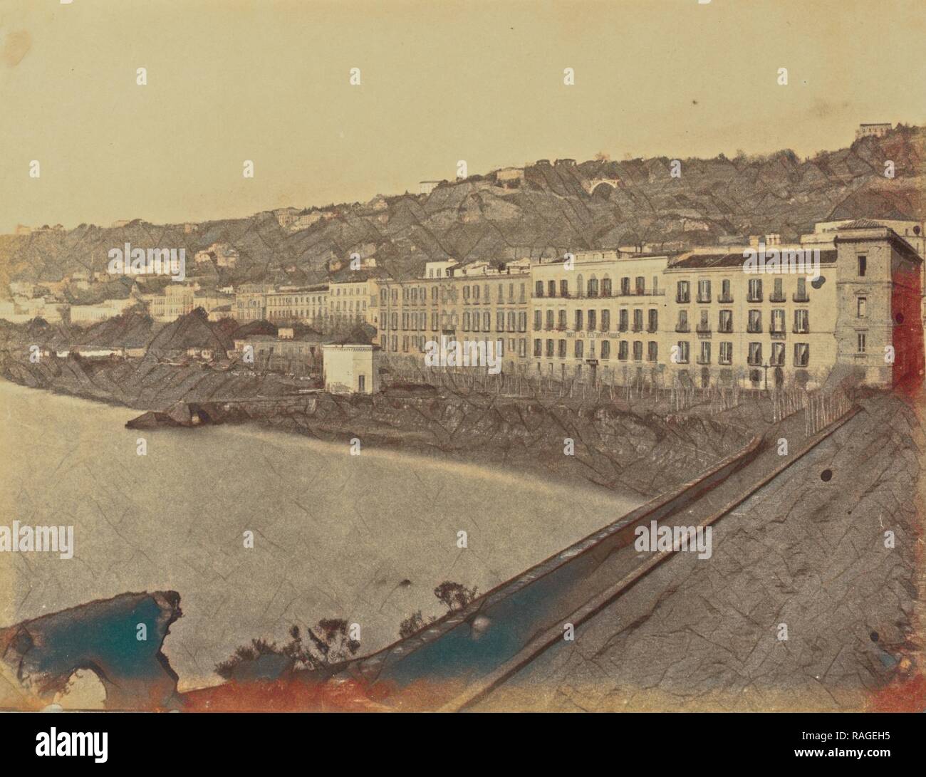 Naples, from our window in the Hotel des Etrangers, Mrs. Jane St. John ...