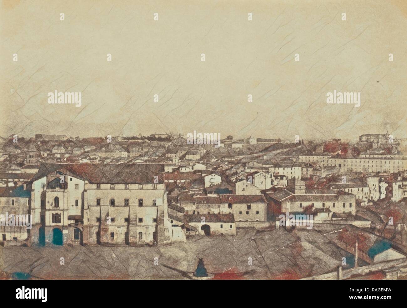 Rome from St Pietro in Montorio, Mrs. Jane St. John (British, 1803 ...