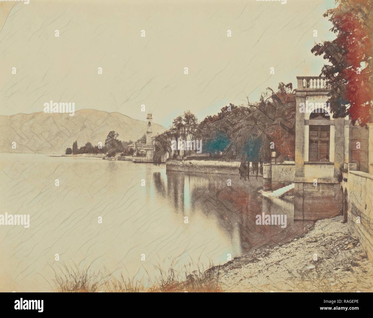 From Villa d'Este, Como, Mrs. Jane St. John (British, 1803 - 1882 ...