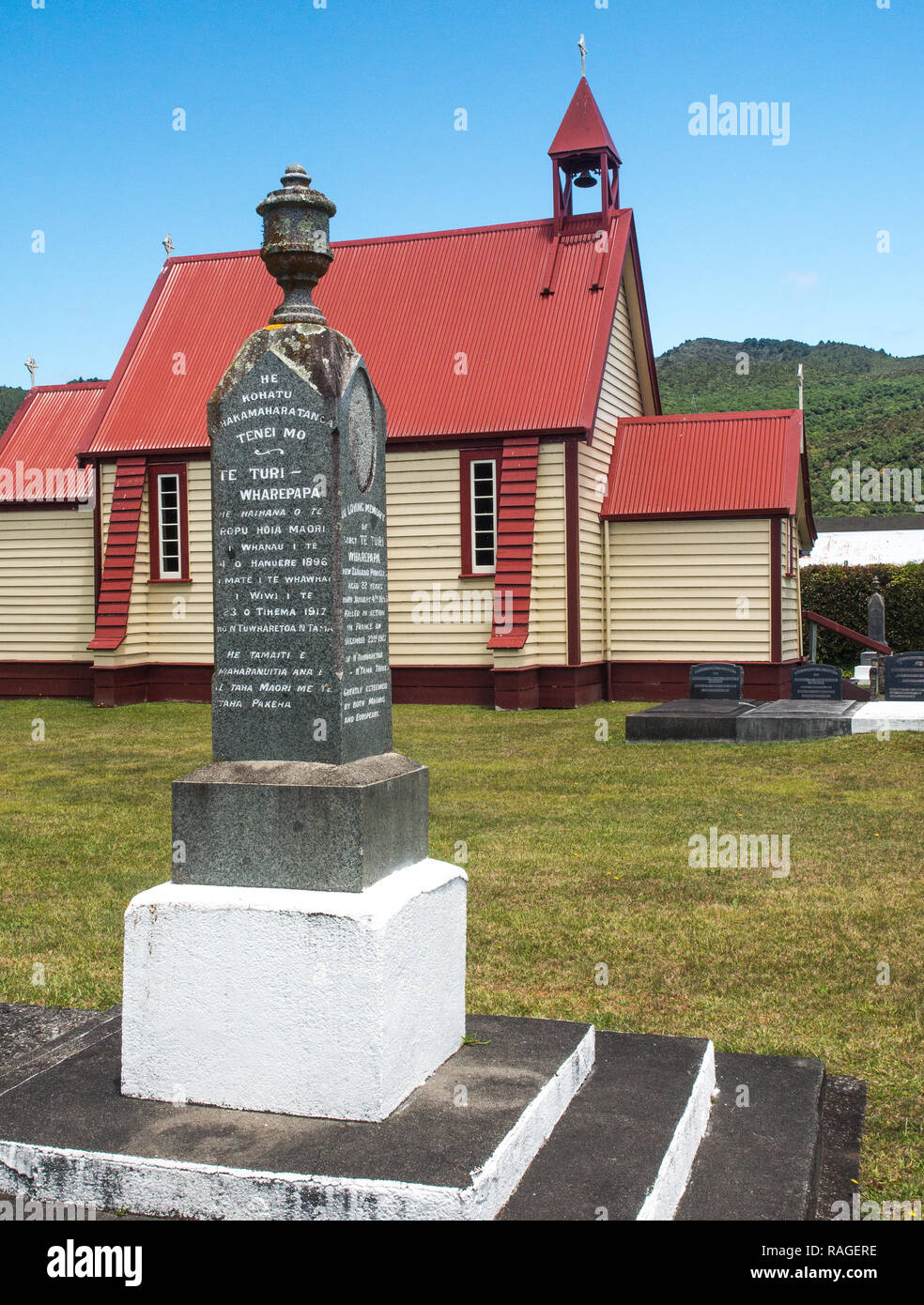 In loving memory of Sergt Te Turi Wharepapa, St Pauls Anglican Church ...