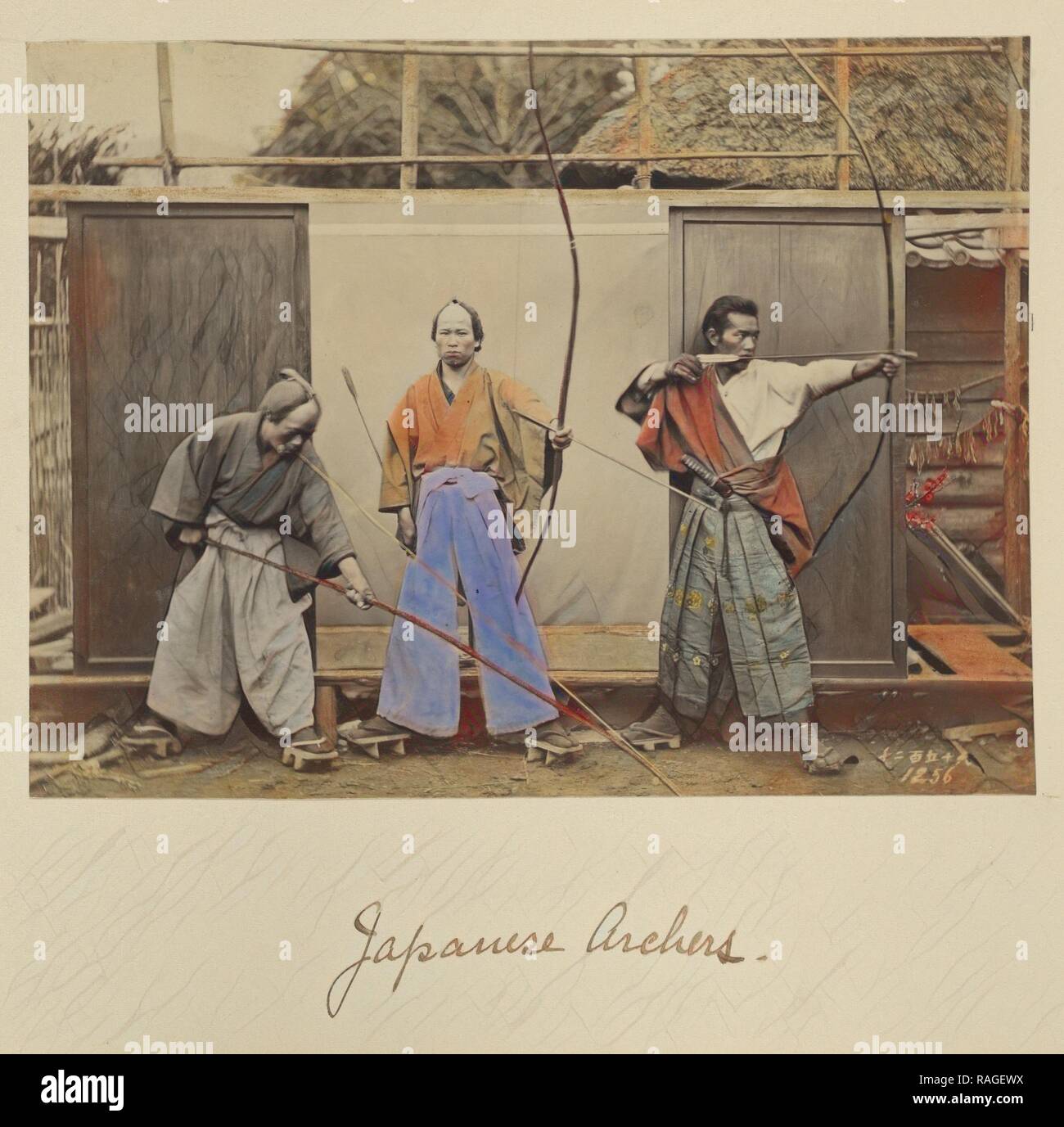 Japanese Archers, Shinichi Suzuki (Japanese, 1835 - 1919), Japan, about ...