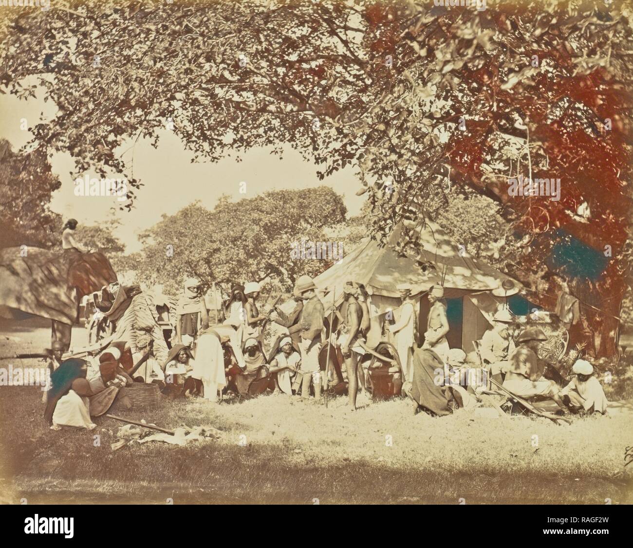 print, Colonel William Willoughby Hooper (British, 1837 - 1912), India ...