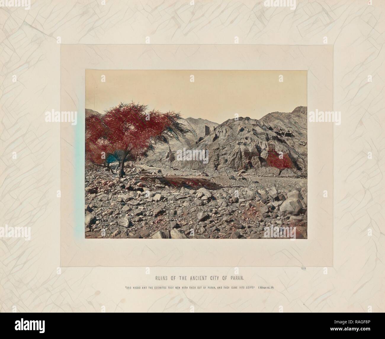 Ruins of the Ancient City of Paran, Francis Frith (English, 1822 - 1898 ...