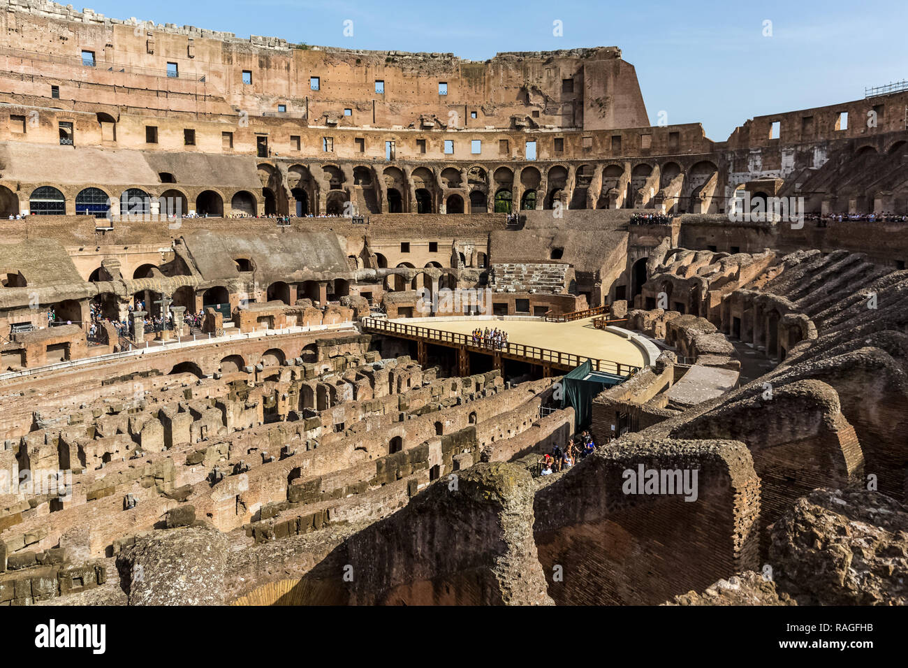 Rome, Italy - June 19, 2018: Roman Coliseum, The Eternal City of Rome ...