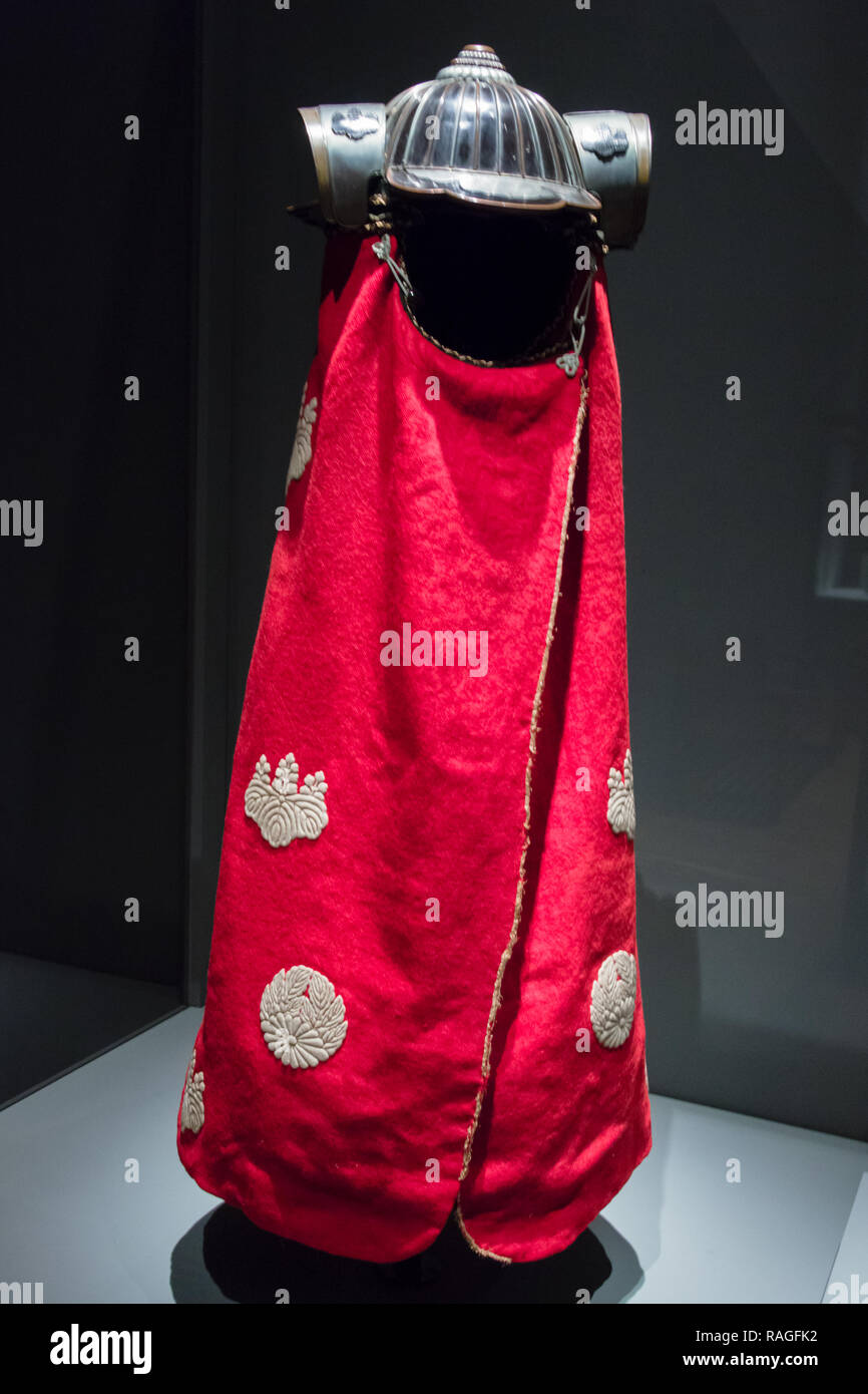 Samurai Firefighter Helmet Stock Photo - Alamy