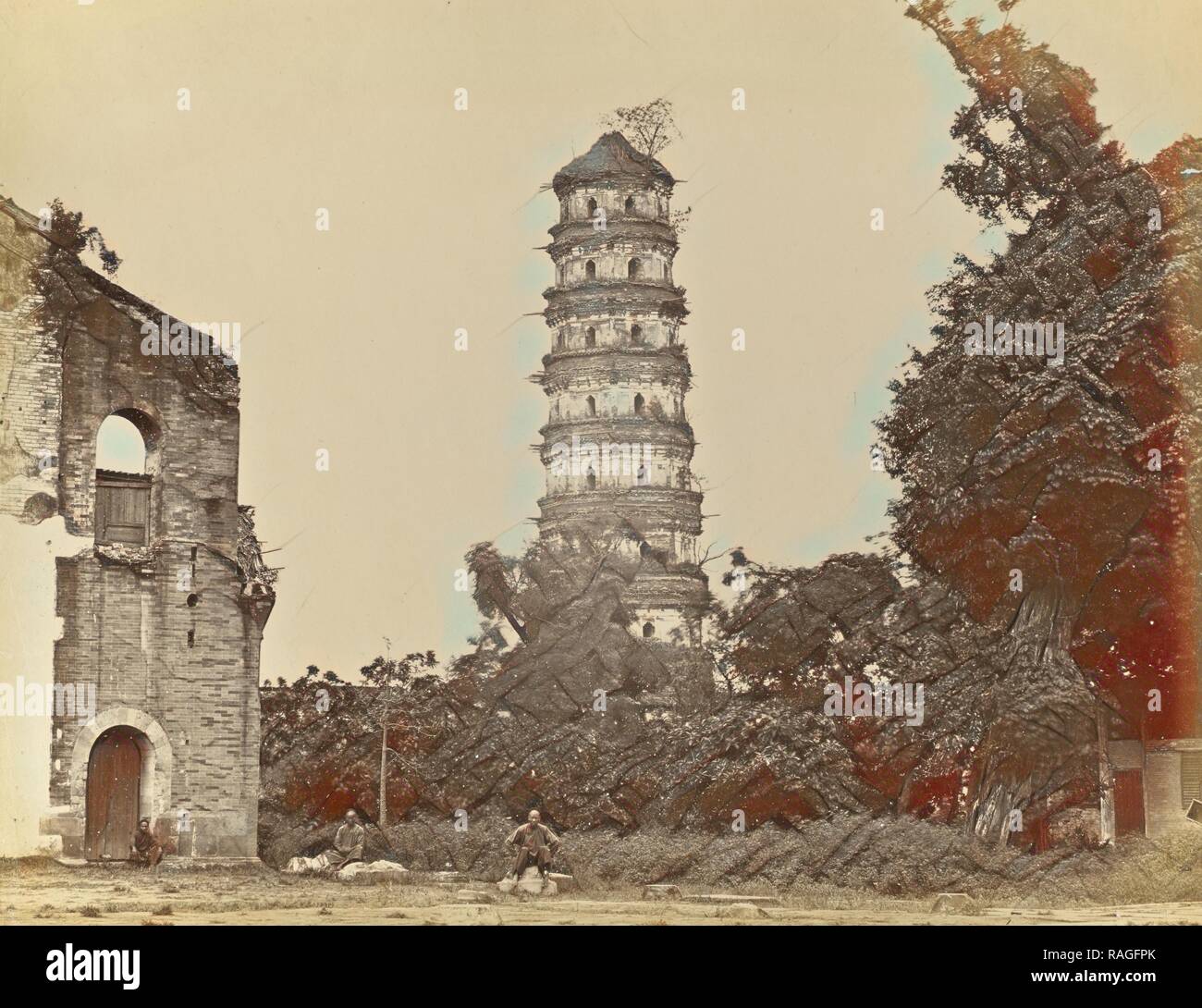 Canton. Flower Pagoda, Dutton & Michaels (British, active about 1863 ...