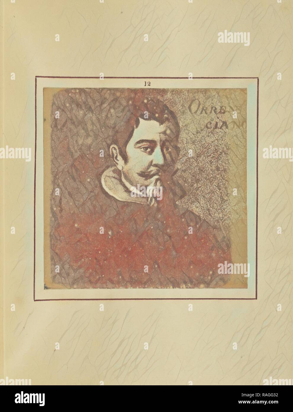 Portrait of Pedro Orrente by M. Tessin, Nikolaas Henneman (British ...