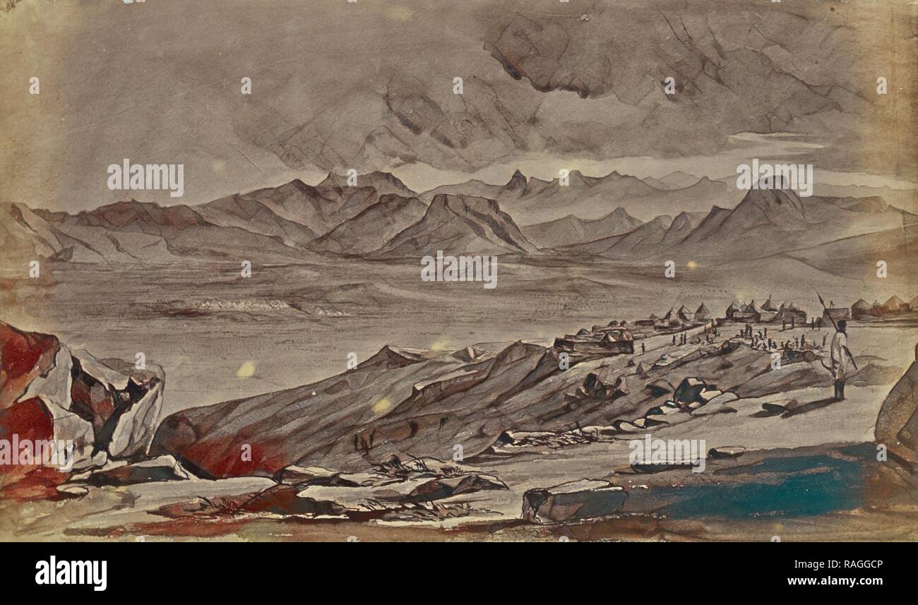 Abyssinia. Antalo, Looking Southeast, about 1867 - 1868, Albumen silver ...