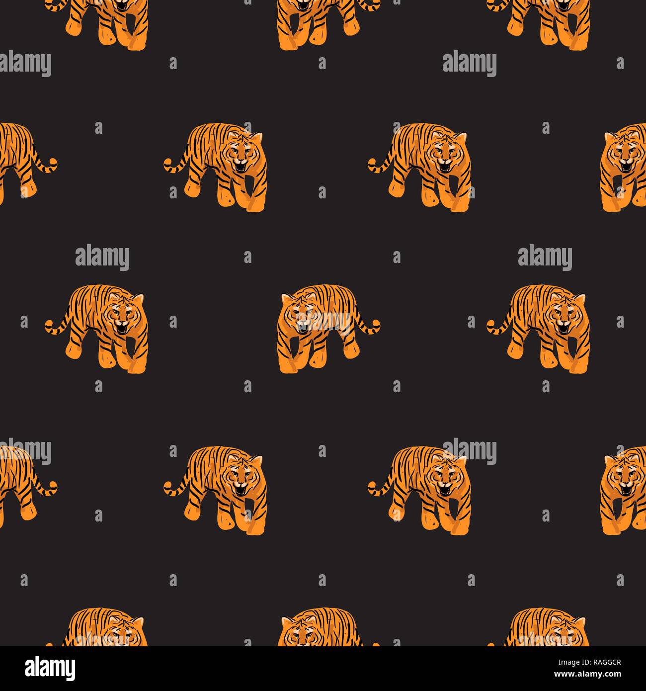 Bengal tiger india jump Stock Vector Images - Alamy