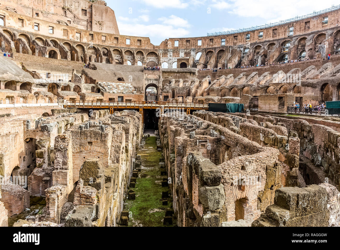 Rome, Italy - June 19, 2018: Roman Coliseum, The Eternal City of Rome ...