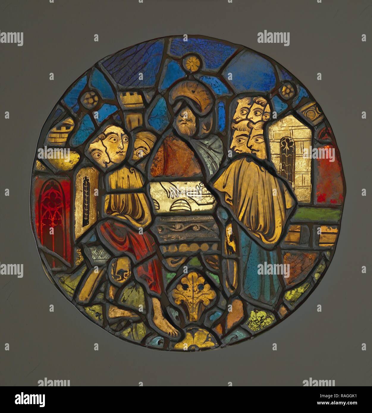 Composite Roundel, French, Normandy, France, about 1210 - 1220, with ...