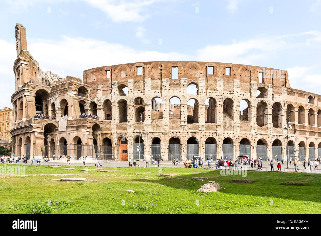 Rome, Italy - June 19, 2018: Roman Coliseum, The Eternal City of Rome ...