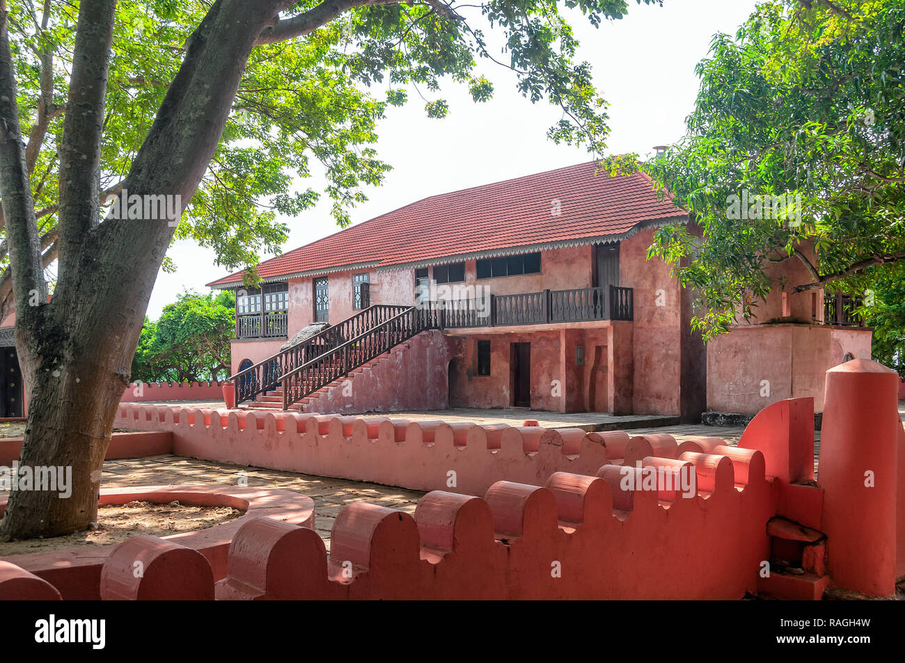 View of Zanzibar tropical beach and sea - Prison island - Indian ocean ...