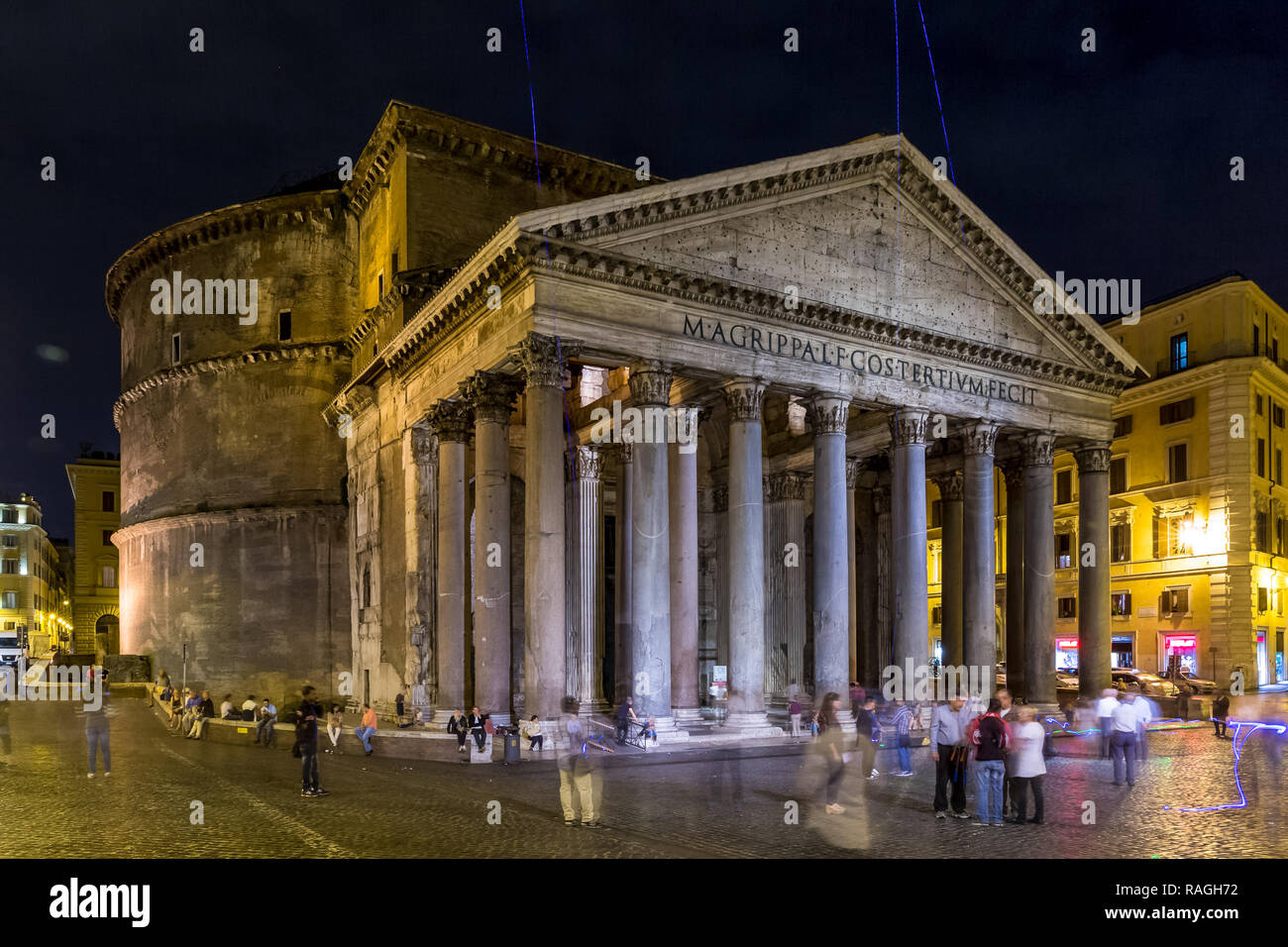 Rome, Italy - June 19, 2018: Roman pantheon, The Eternal City of Rome ...