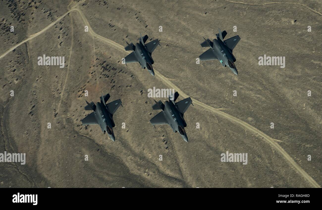 U.S. Air Force F-35A Lightning II fighter aircraft with the 388th and ...